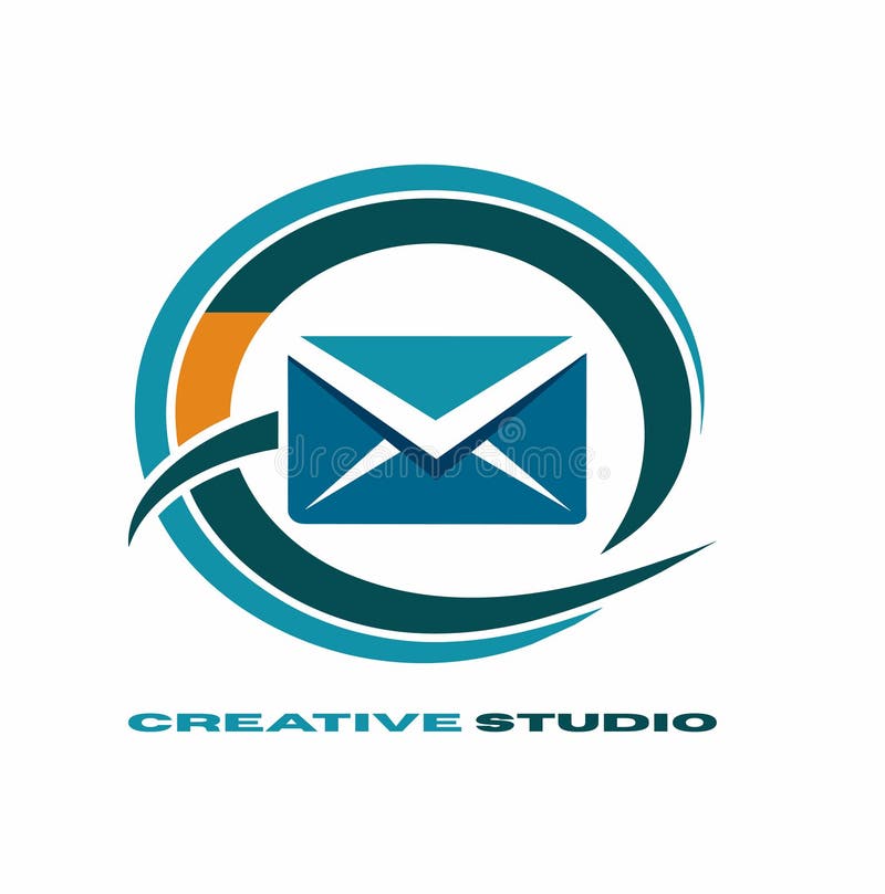 Logo Email Company Name Generation Illustration Stock Vector ...