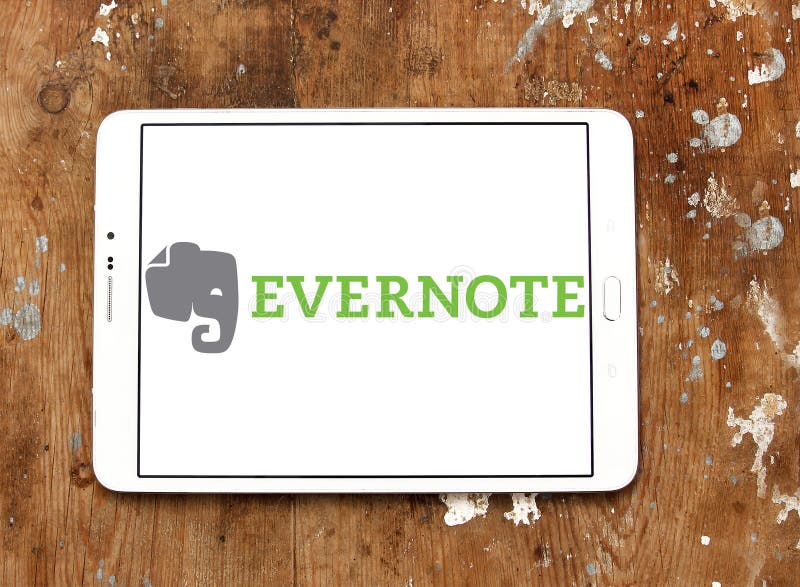 Evernote app logo editorial photo. Image of archiving - 121243726