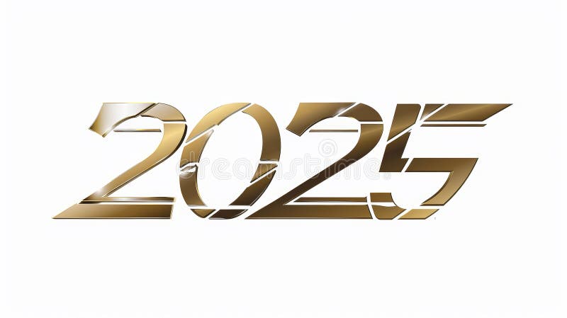2025 Logo: Exquisite Detail Stock Illustration - Illustration of ...