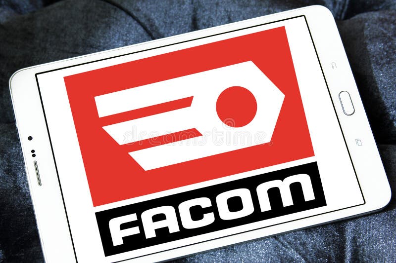 FACOM tools company logo editorial image. Image of construction - 101093615
