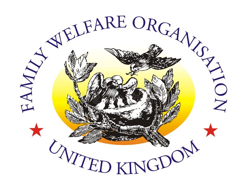 Logo - Family Welfare stock illustration. Illustration of icon - 4887038