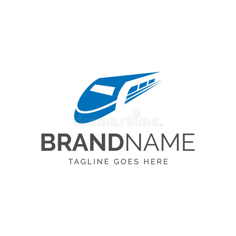 Logo of fast train stock vector. Illustration of locomotive - 183410415