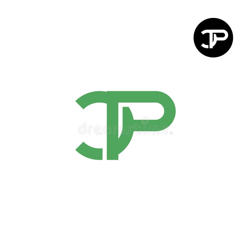 Letter CP Monogram Logo Design Stock Vector - Illustration of firm ... Letter CP Monogram Logo Design Stock Vector - Illustration of firm ...