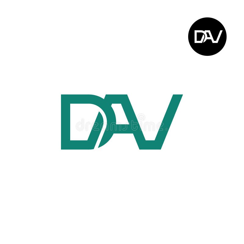 Dav Monogram Stock Illustrations – 5 Dav Monogram Stock Illustrations ...