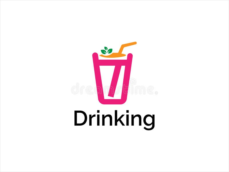 Drinking logo stock vector. Illustration of party, doodle - 322010047