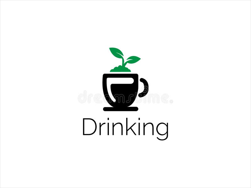 Drinking logo stock vector. Illustration of people, emblem - 322010053