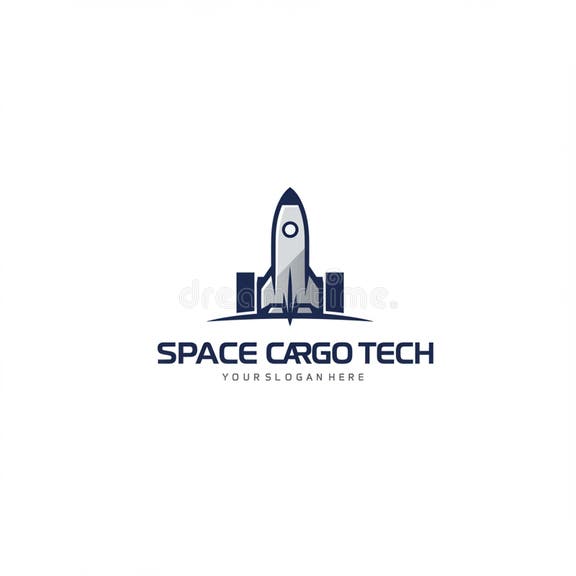 Logo Features a Stylized Rocket in a Vertical Position, Flanked by Two ...
