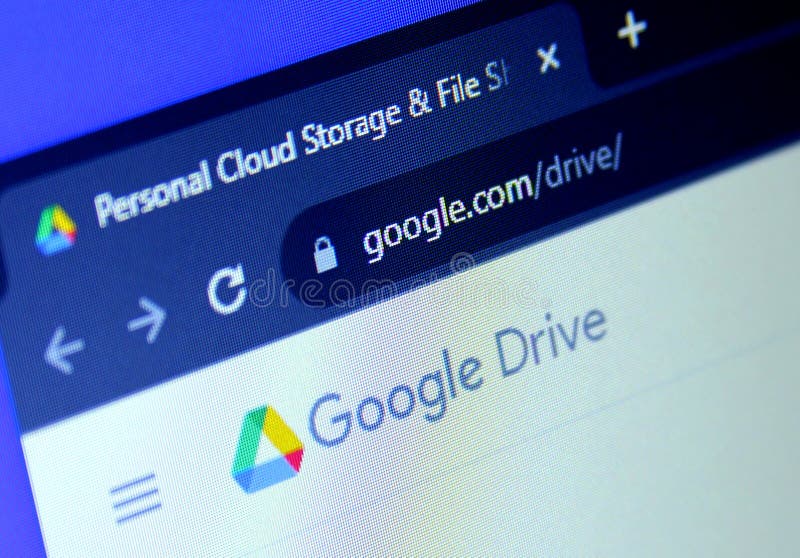 Google Drive logo editorial photo. Image of service - 297973476