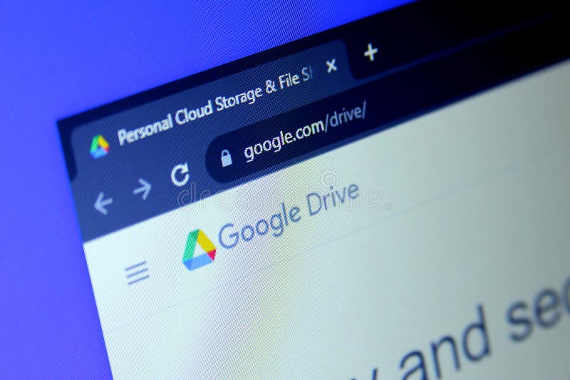 Google Drive logo editorial photo. Image of service - 297973476