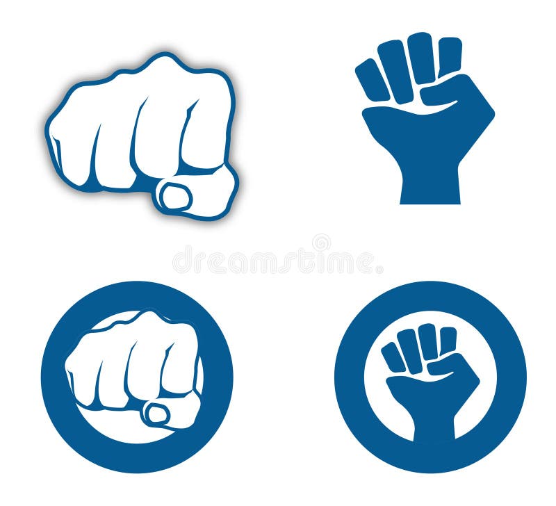 Closed Fist Logo Stock Illustrations – 128 Closed Fist Logo Stock ...