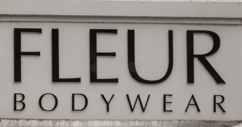 The Logo of Fleur Sign in Randers Editorial Image - Image of firm ...