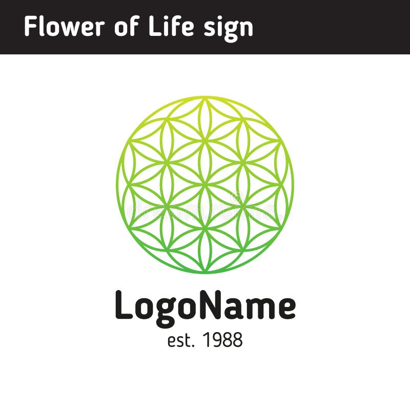 Flower of Life in Red Lotus Stock Vector - Illustration of astrological ...