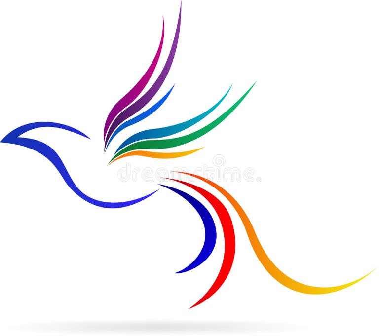 Rainbow Bird Logo Stock Illustrations – 1,236 Rainbow Bird Logo Stock ...