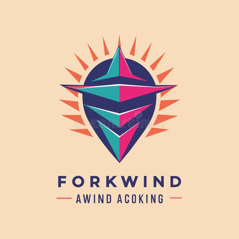 The Logo for Fork Wind, Symbolizing Innovation and Progress in ...