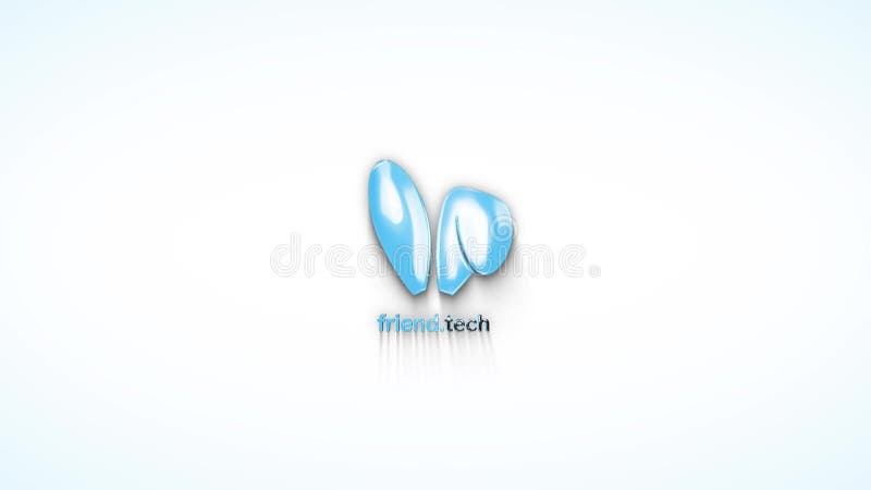 Logo Friend-tech Animated stock footage. Video of trade - 344010098