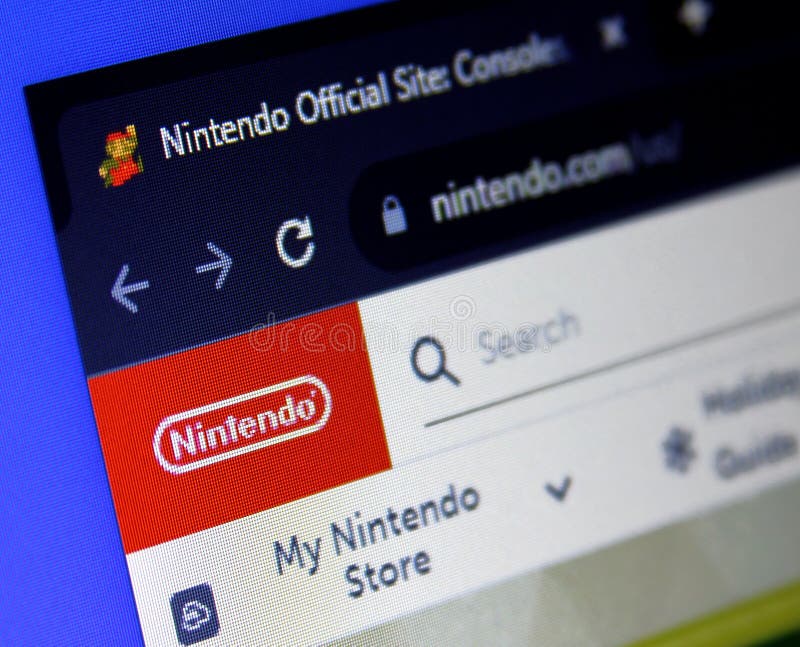 Nintendo games logo editorial stock photo. Illustration of famous ...