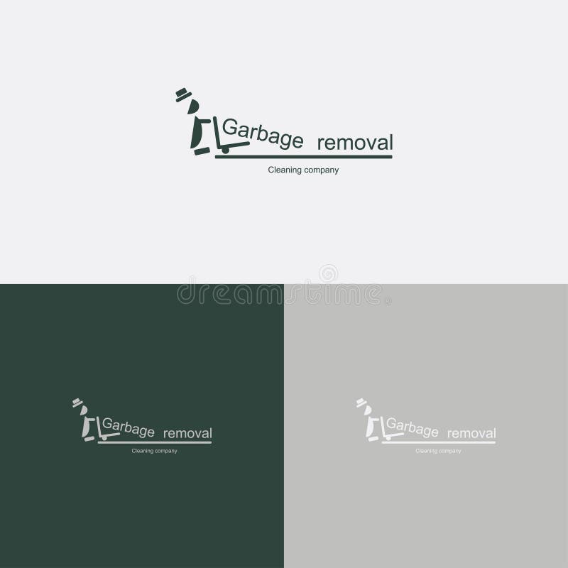 Logo for a Garbage Disposal Company Stock Vector - Illustration of ...