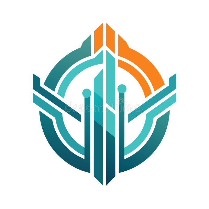 A Logo with a Geometric Design, Representing a Modern and Minimalist ...