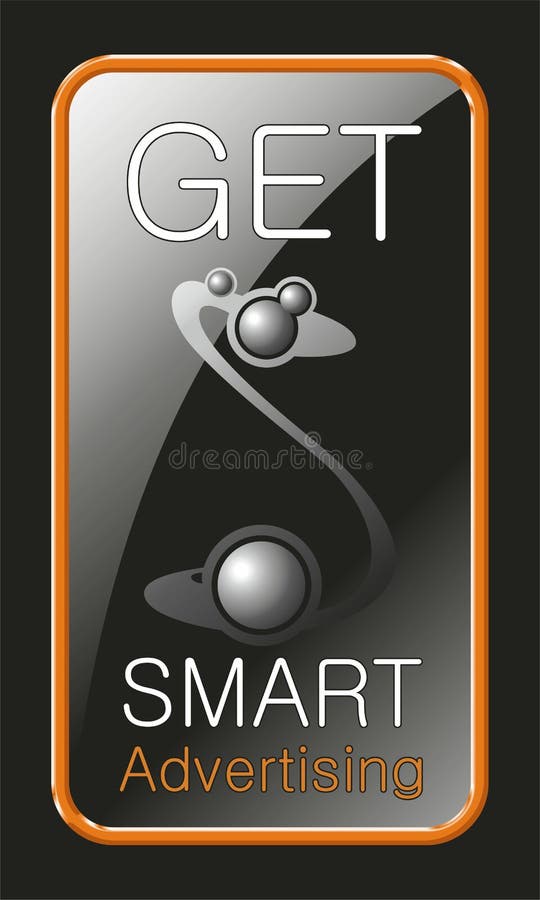 Logo Get Smart stock illustration. Illustration of logo - 26967565