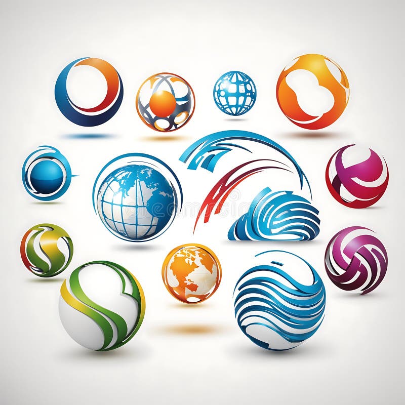 Interconnected Logo Stock Illustrations – 478 Interconnected Logo Stock ...