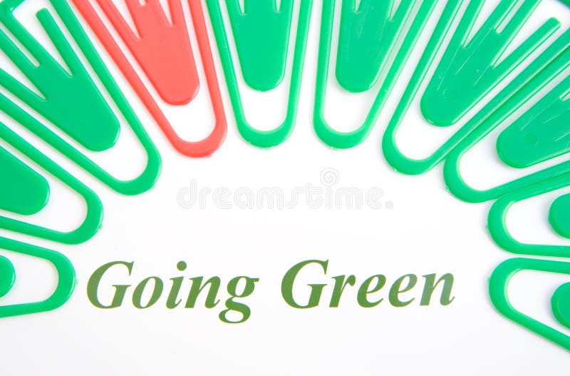 Logo; going green. stock photo. Image of abstract, levels - 11982112