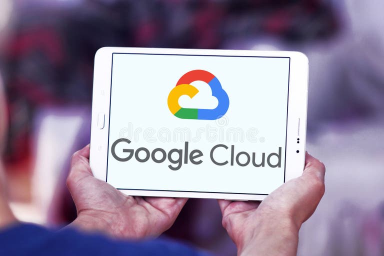 Google cloud logo editorial photo. Image of computing - 300302776