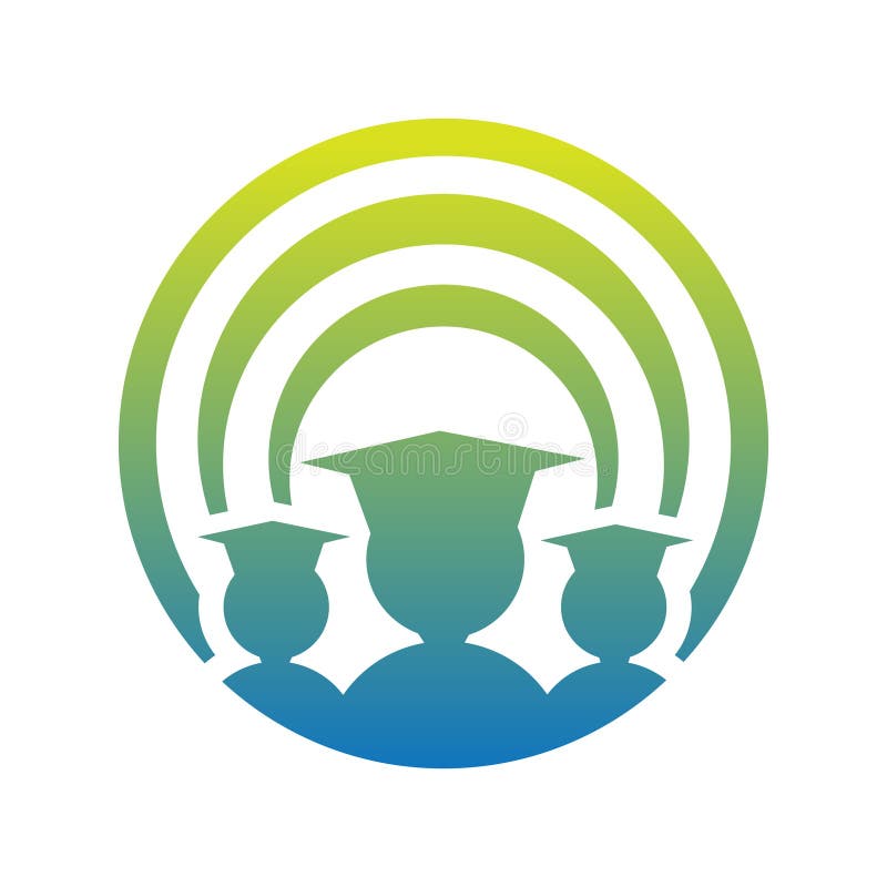 Logo Graduated stock vector. Illustration of degree, education - 14147844