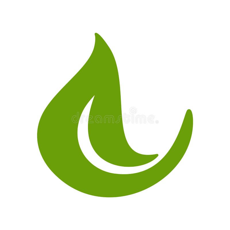 Logo Of Green Leaf Of Tea Ecology Nature Element Vector Icon Fresh