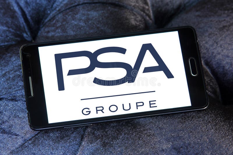 Logo Groupe PSA redaktionelles stockfotografie. Bild von ikonen - 109421367