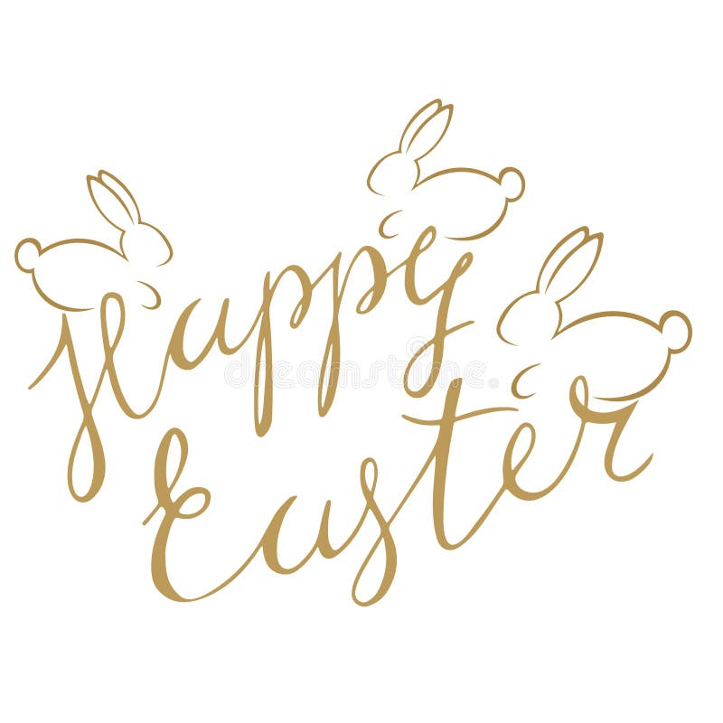 Logo Happy Easter stock vector. Illustration of logo - 86069701