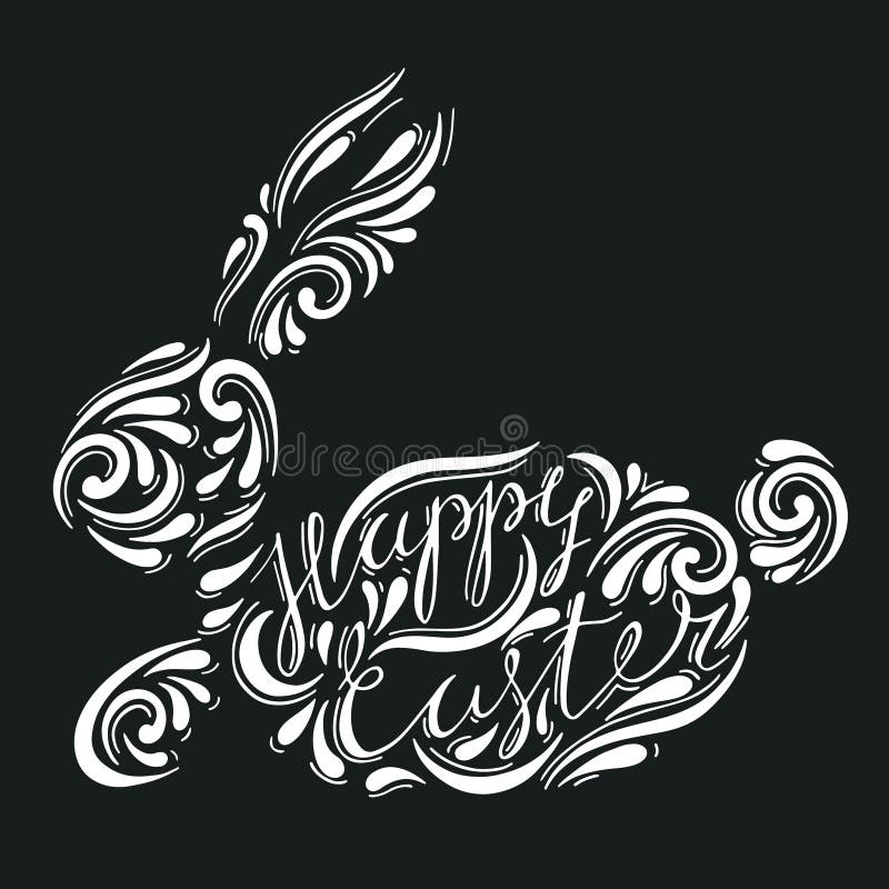 Logo Happy Easter stock vector. Illustration of cartoon - 86070025