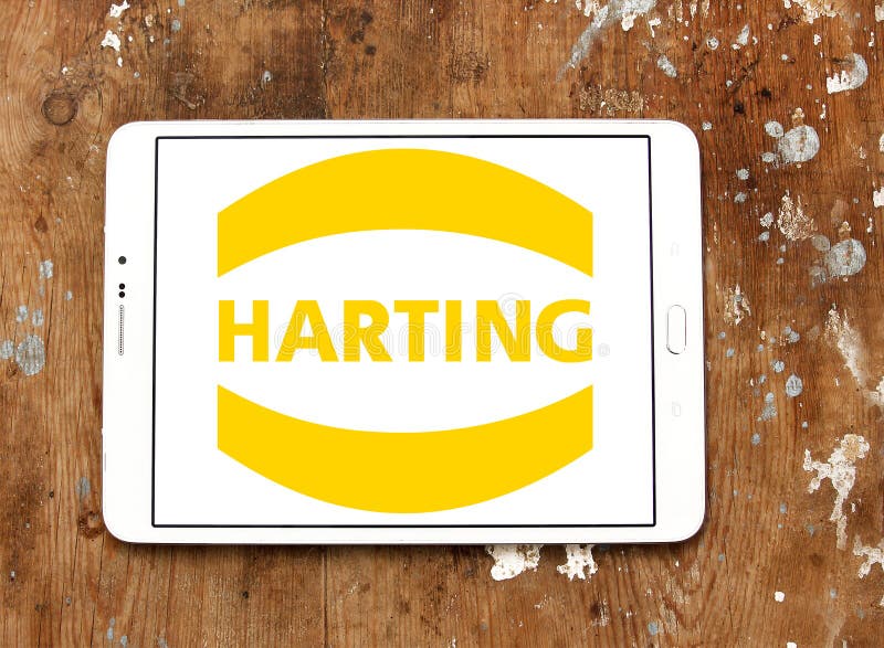 HARTING company logo editorial stock image. Image of generation - 120342324