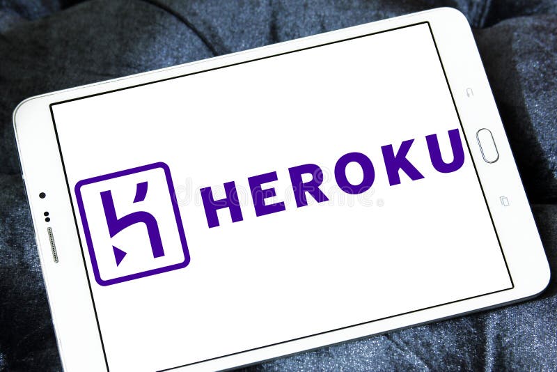 Heroku cloud platform logo editorial photography. Image of icon - 102744157