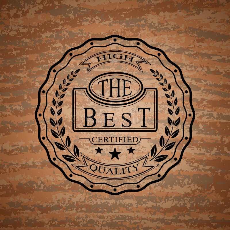 Logo of High Quality Product Stock Vector - Illustration of design ...