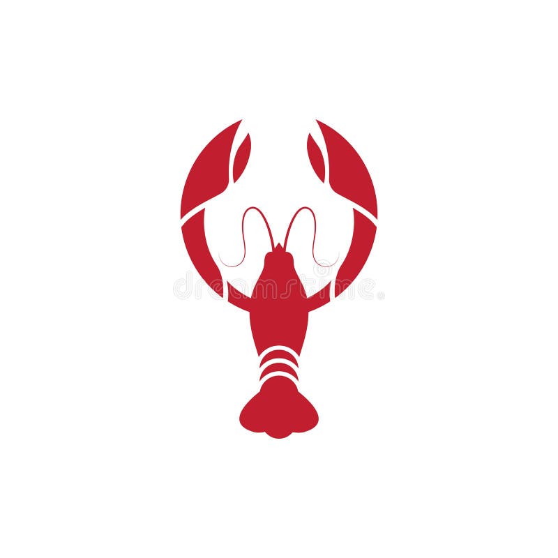 Logo homard illustration de vecteur. Illustration du retrait - 234302591