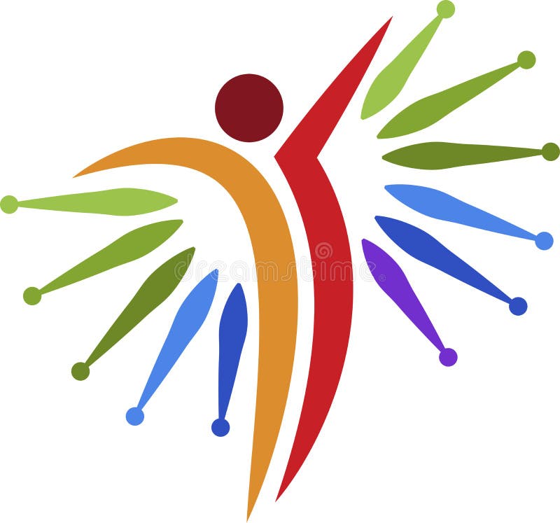 Homme actif illustration de vecteur. Illustration du noir - 30707590