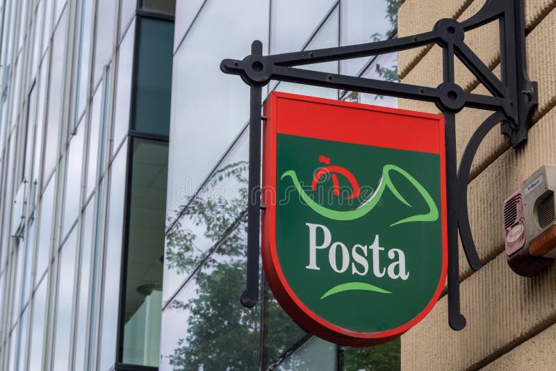Logo of Hungarian Post Magyar Posta Editorial Stock Image - Image of logo, budapest: 260146079