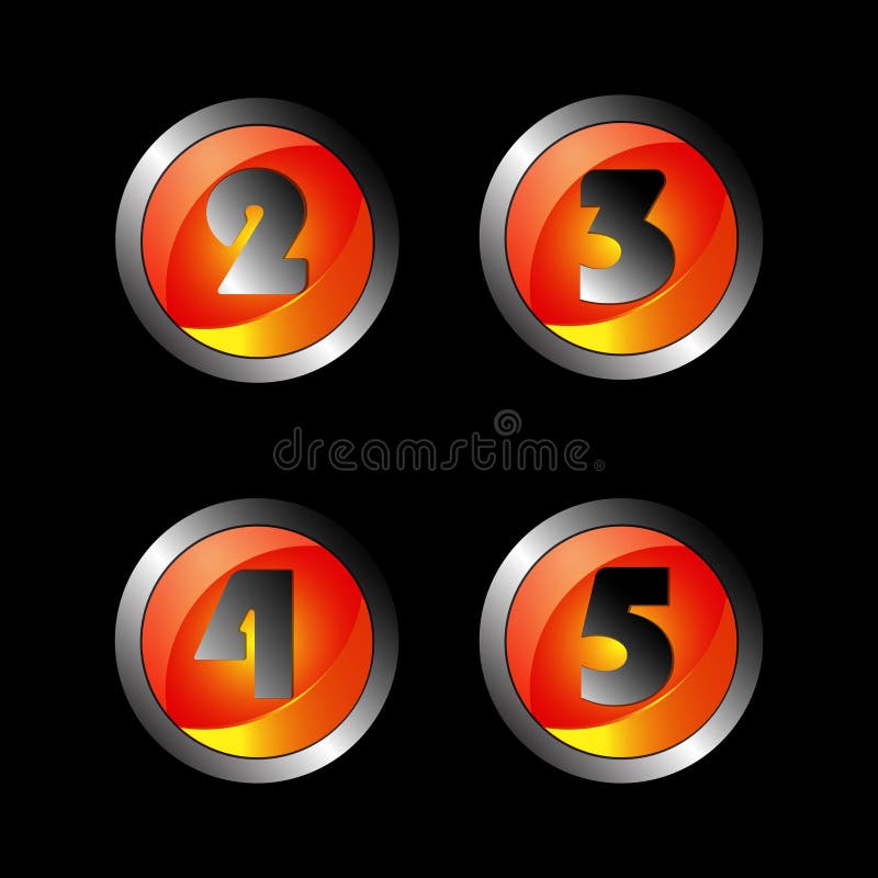 Logo and Icon Design,button Logo. Stock Illustration - Illustration of ...