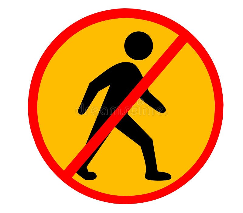 A Logo or Icon Design Element in the Form of a Signpost of a Walking ...