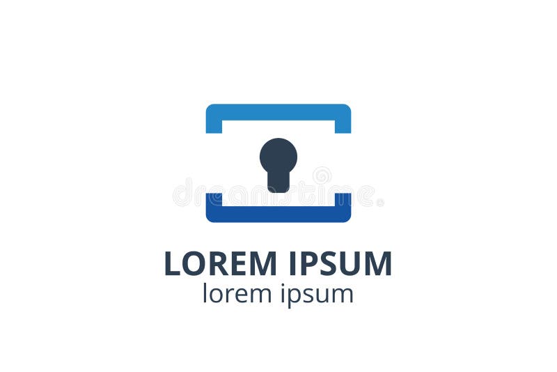 Data security logo stock vector. Illustration of guard - 183124324