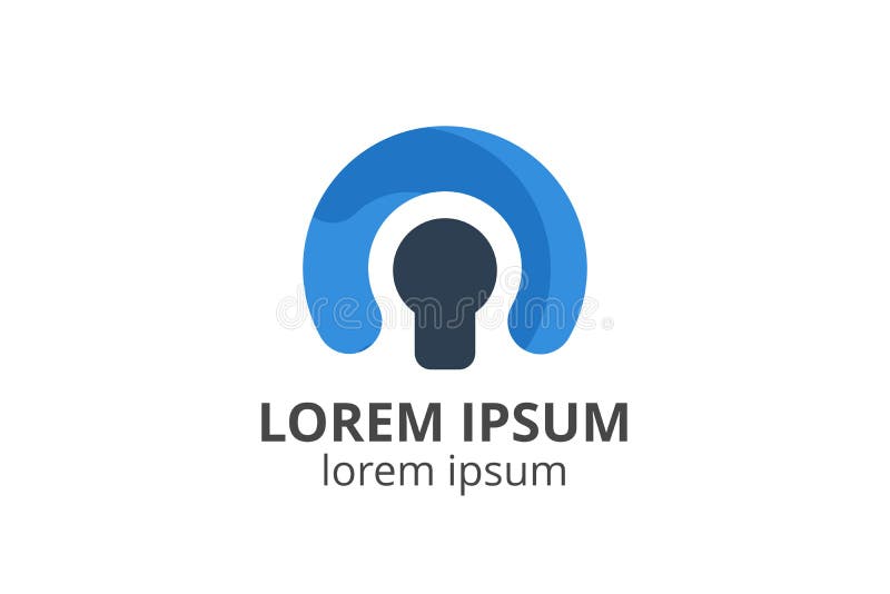 Data security logo stock vector. Illustration of network - 183124366