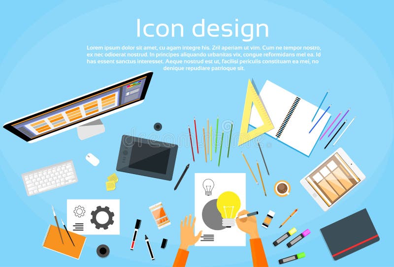 Workspace Illustration Designer Stock Illustrations – 13,327 Workspace ...