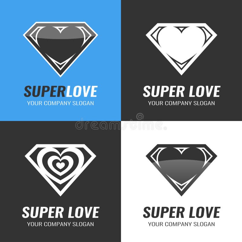 Super love stock illustration. Illustration of symbol - 67078713