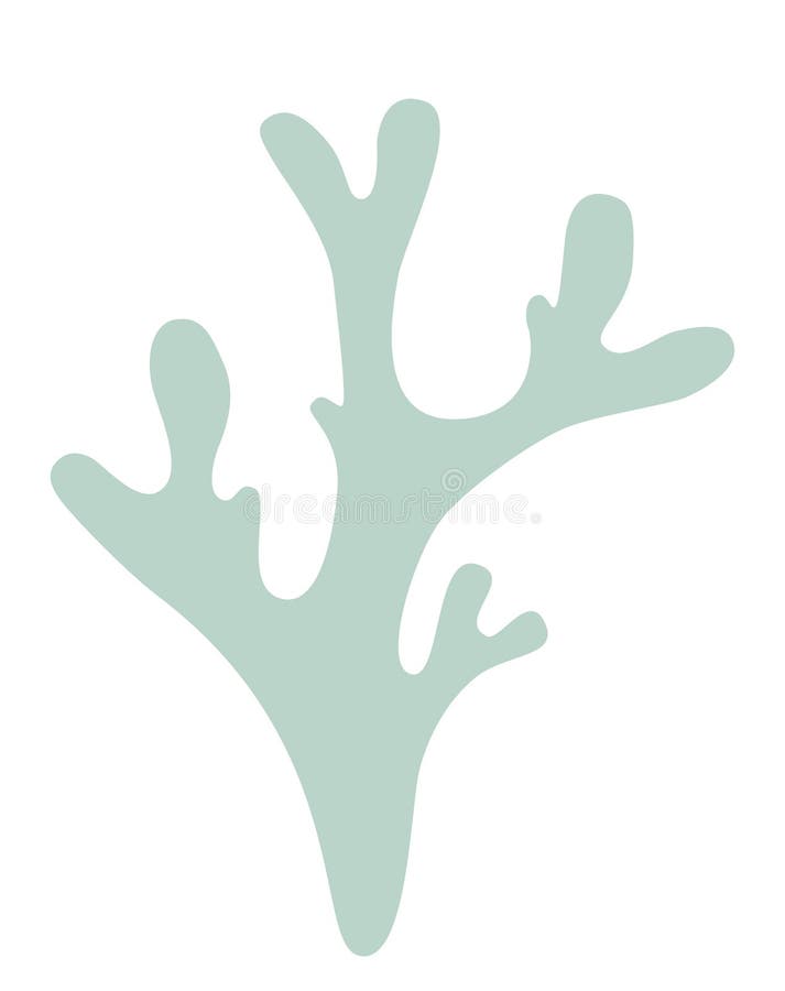 Logo icon lichen one bush stock vector. Illustration of element - 213408342