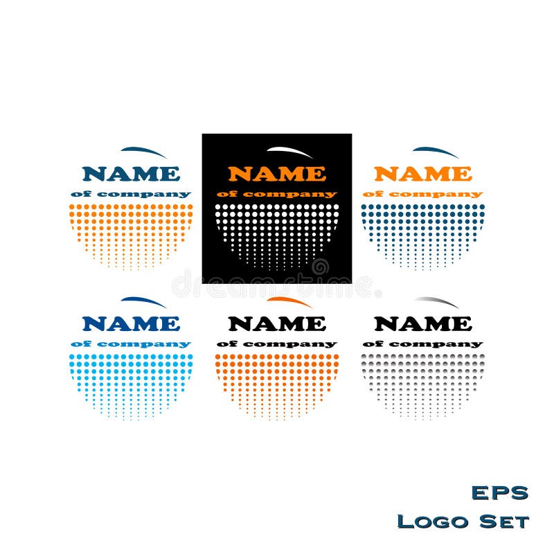 Logo icon set stock vector. Illustration of style, icon - 80150683