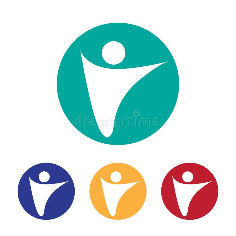 Logo Illustrating Freedom, Corporate Logotype Style Stock Illustration ...