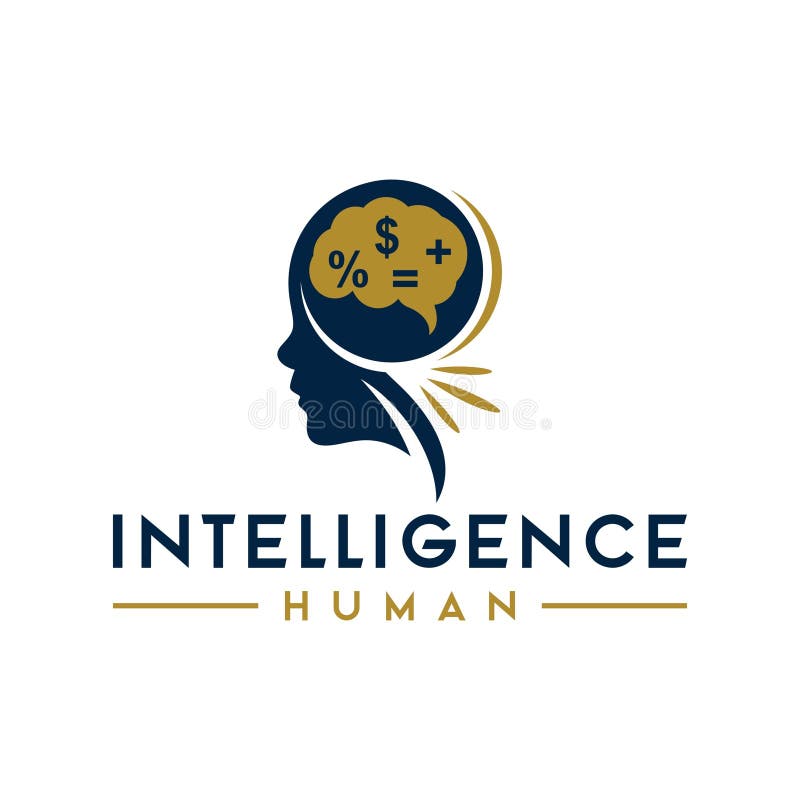 Logo Illustration of Human Intelligence Stock Vector - Illustration of ...
