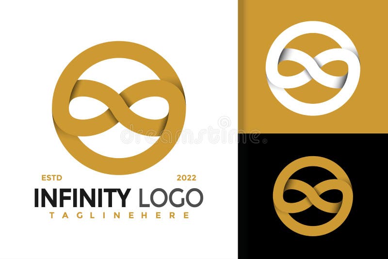 Logo Infinité Design Marque Identité Logos Vectoriel Moderne Logo ...