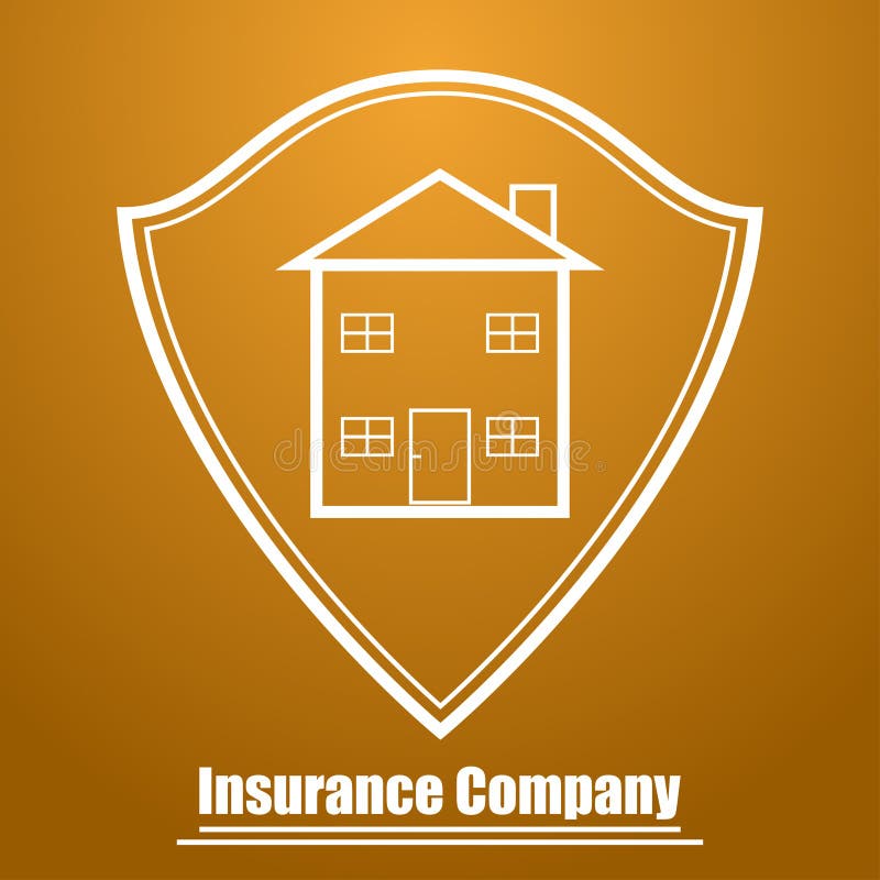 Logo of the Insurance Company in the Form of a Shield with the Image of ...