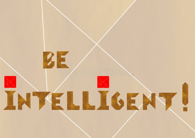 Logo intelligente illustrazione vettoriale. Illustrazione di ombra ...